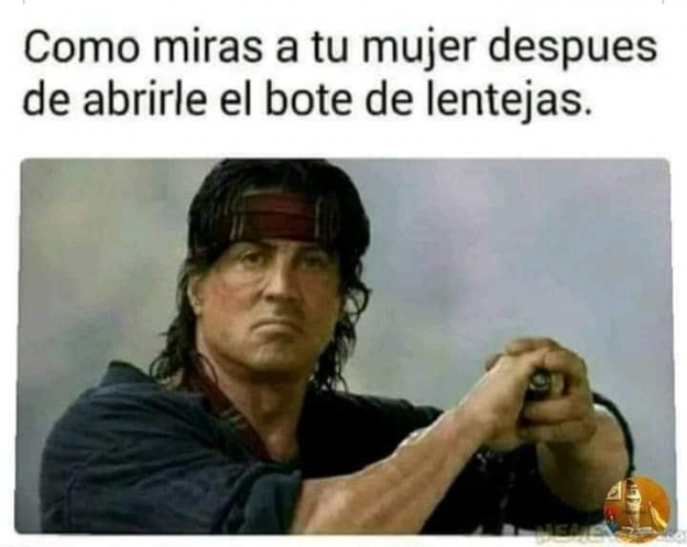 botes de lentejas, fotos humor, rambo, silvestre stallone | Fotos de ...